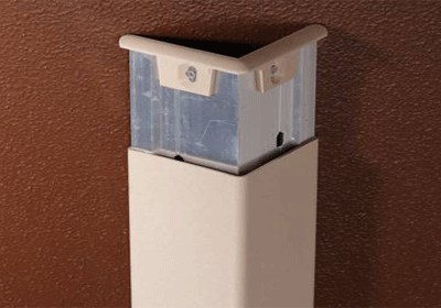 90 Degree 3" Wing Surface Mount Corner Guard | Eagle Mat