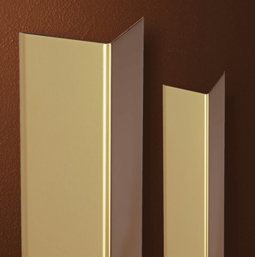 90 Degree Gold Titanium Corner Guard | Eagle Mat